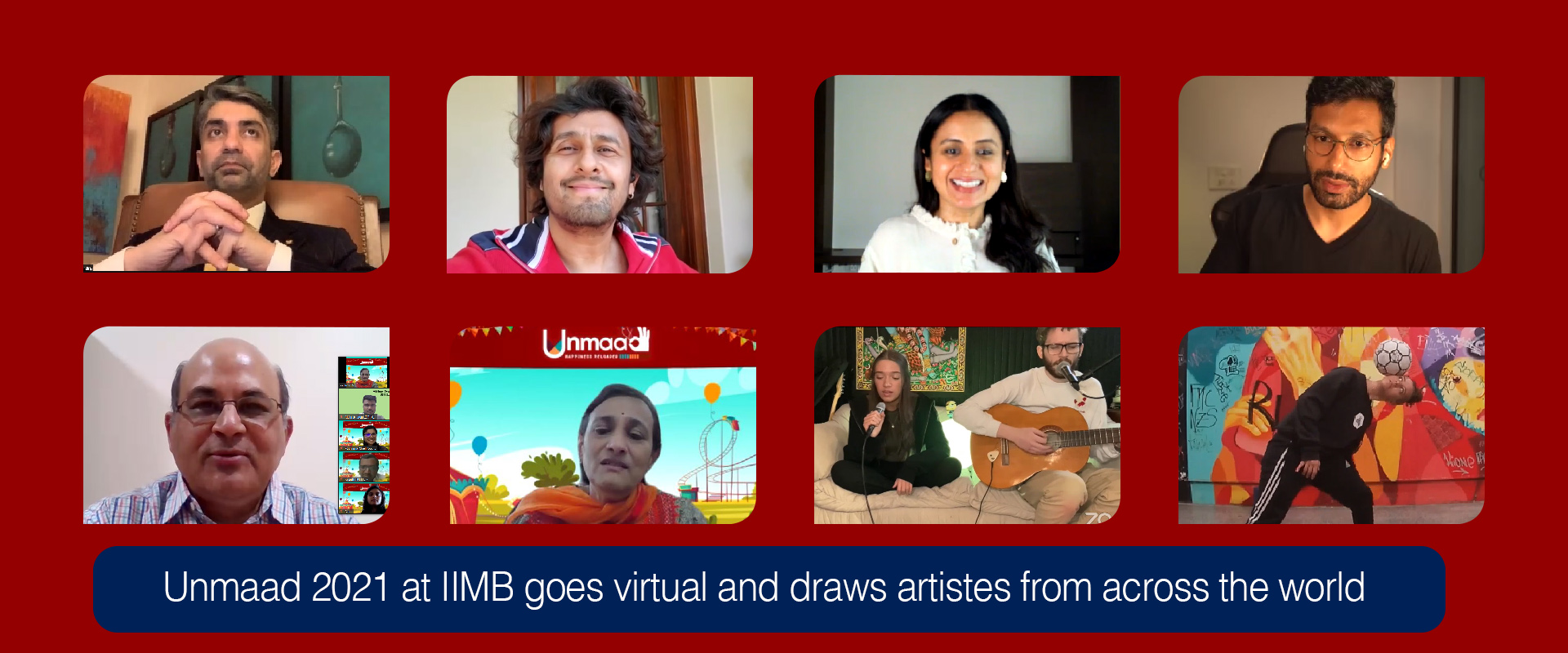 Unmaad 2021 at IIMB goes virtual and draws artists from across the ...