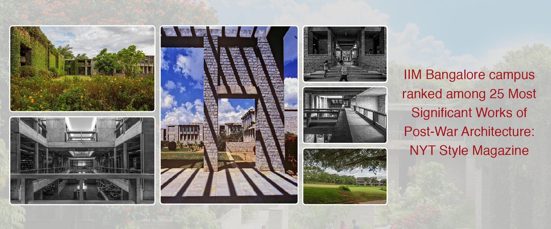 IIM Bangalore campus ranked among 25 most significant works of post-War ...
